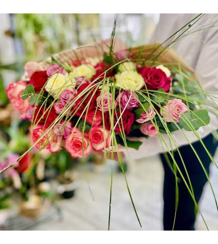 Bouquet Roses Rouges à 35,00 € | Any Fleurs