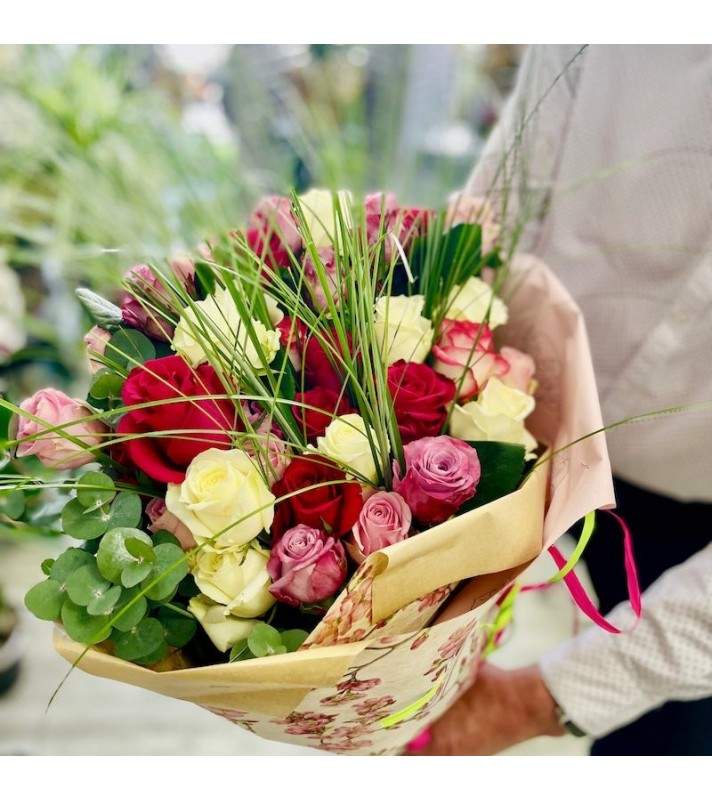 Bouquet Roses Rouges à 35,00 € | Any Fleurs