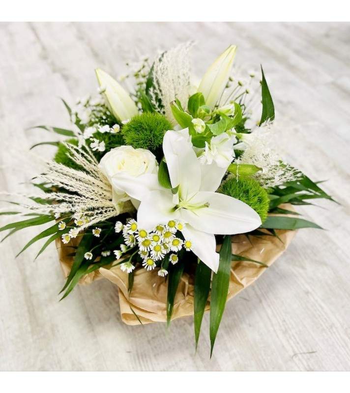 Bouquet de Fleurs Blanches à 49,90 € | Any Fleurs