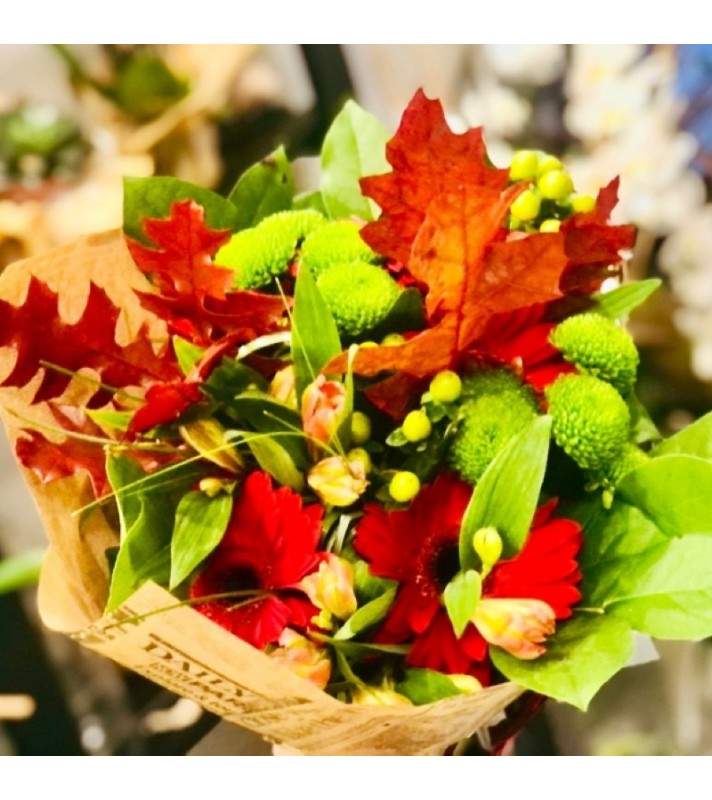 Bouquet de Fleurs Rouge à 30,00 € | Any Fleurs